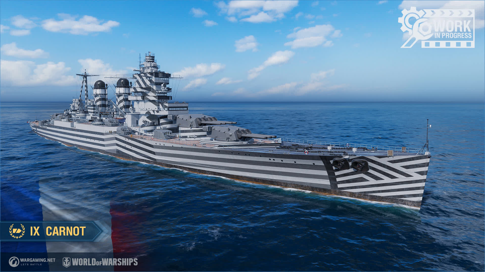 Carnot - French Tier IX Heavy Cruiser 1929