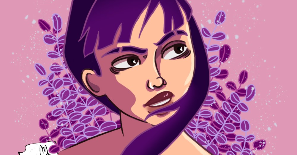 Marika Pegoraro Illustration: Floating Hair - Animation