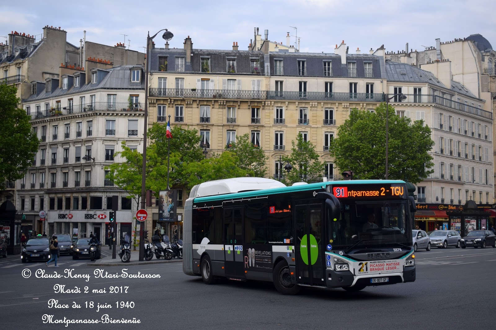 Les IvecoBus UrbanWay 18 Hybride débarquent sur la ligne de bus RATP 91 ...