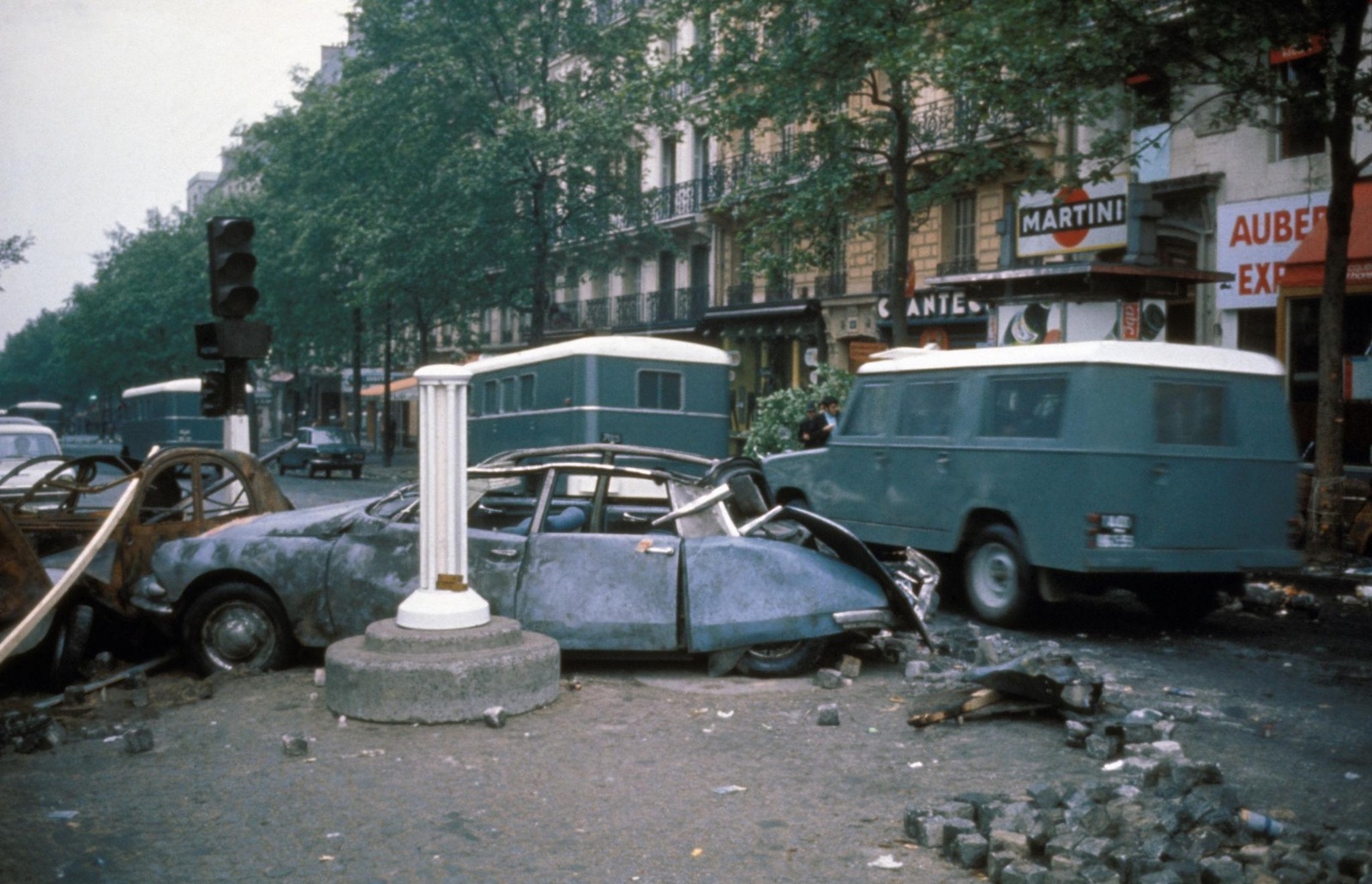 Photographs From the Paris Riots of May 1968 ~ Vintage Everyday