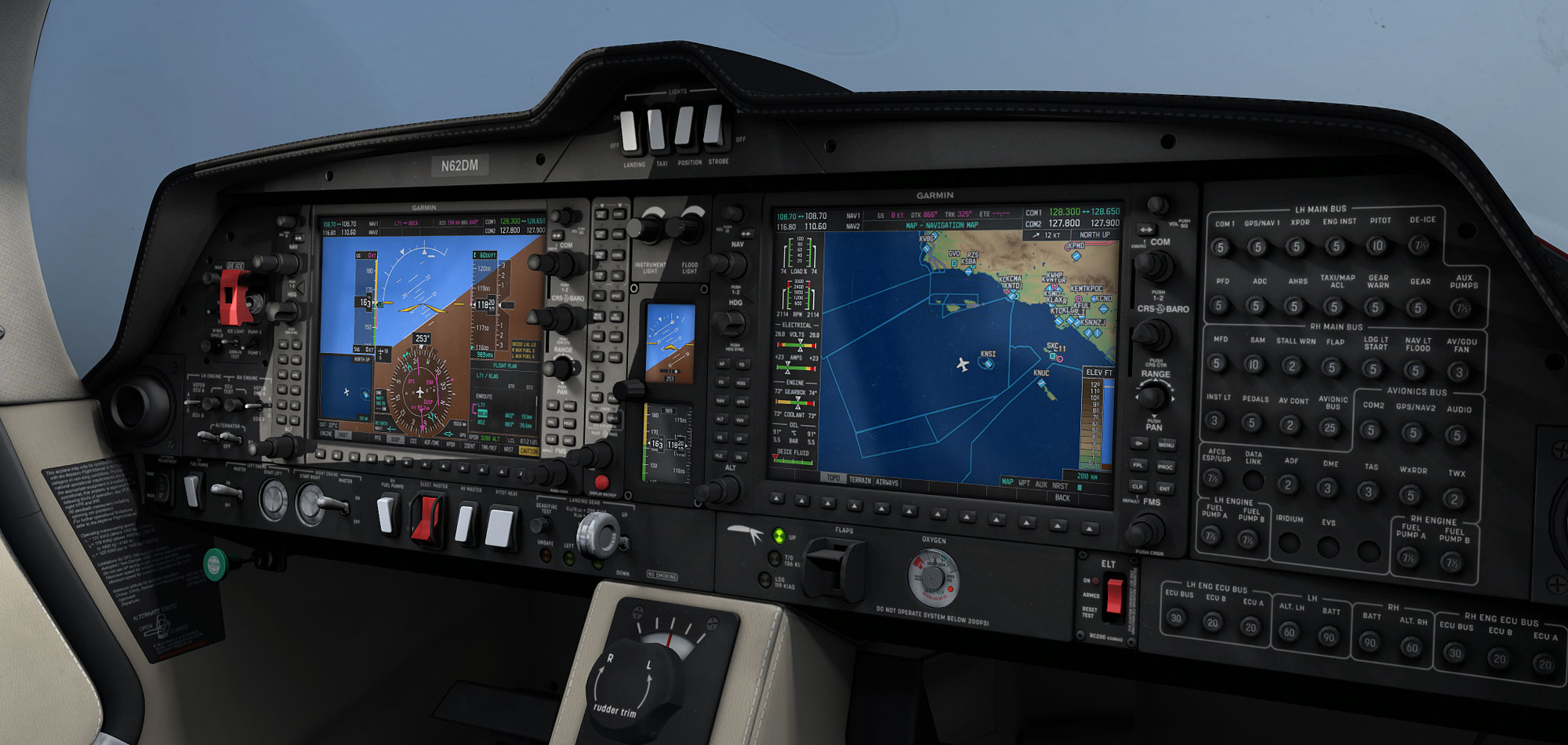 Update! Flight Simulator 2020 - Diamond DA62 Improvement Mod - V.1.0