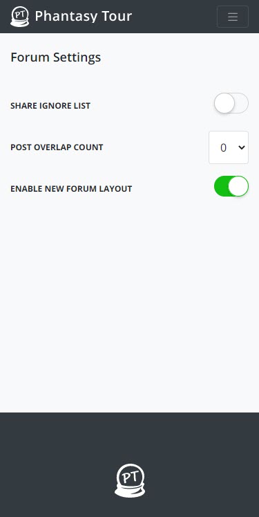 New Message Board Layout and Design