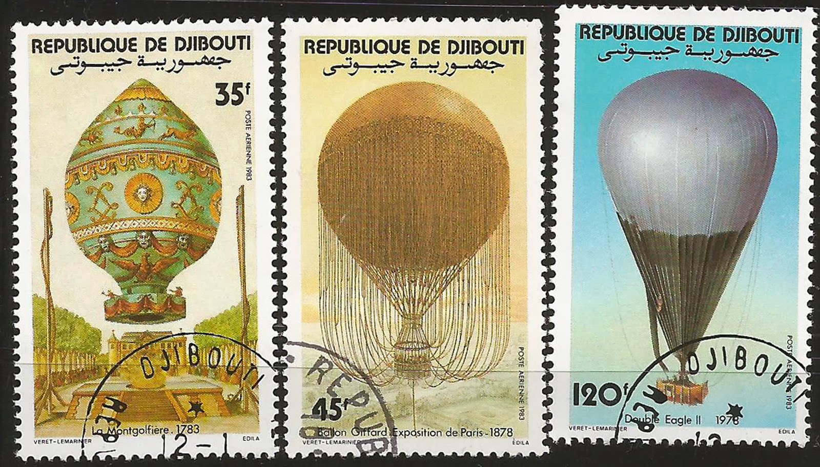 Aviation Stamps: Balloon Stamps