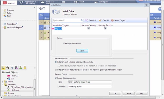 My Check Point CCSA Journal: Configuring NAT in Check Point Firewall