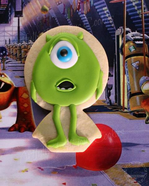 Tartas, Galletas Decoradas y Cupcakes: Monstruos S.A.