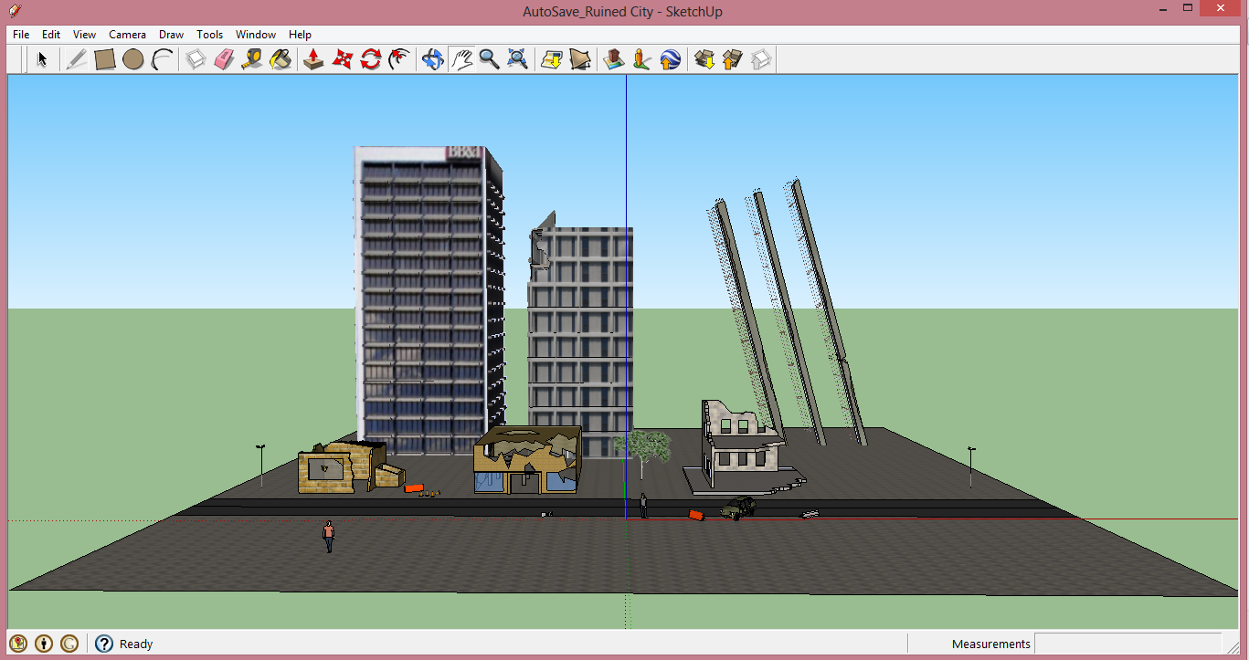 Mark's Game Design Journal: Exercise #8: Basic Sketchup Design