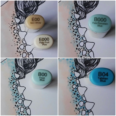 Copic Marker Europe: Mia and Onyx