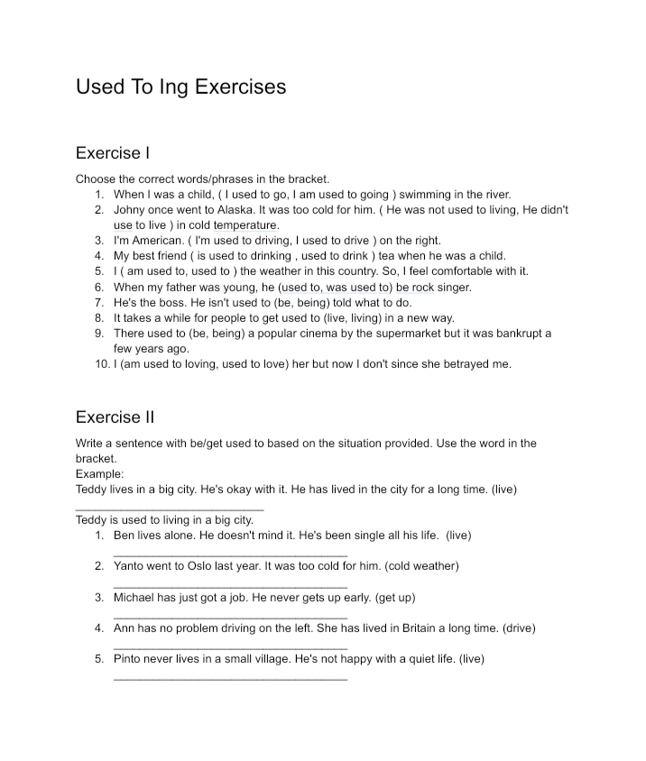 Understanding Used To + Ing in Three Minutes - Grammar Englet