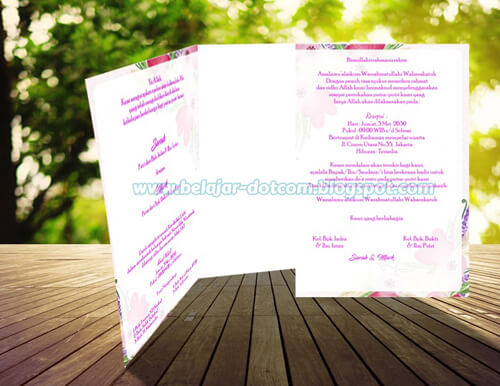 Tutorial Membuat Mock Up Undangan Agar Tampilan Undangan Kamu Menjadi ...