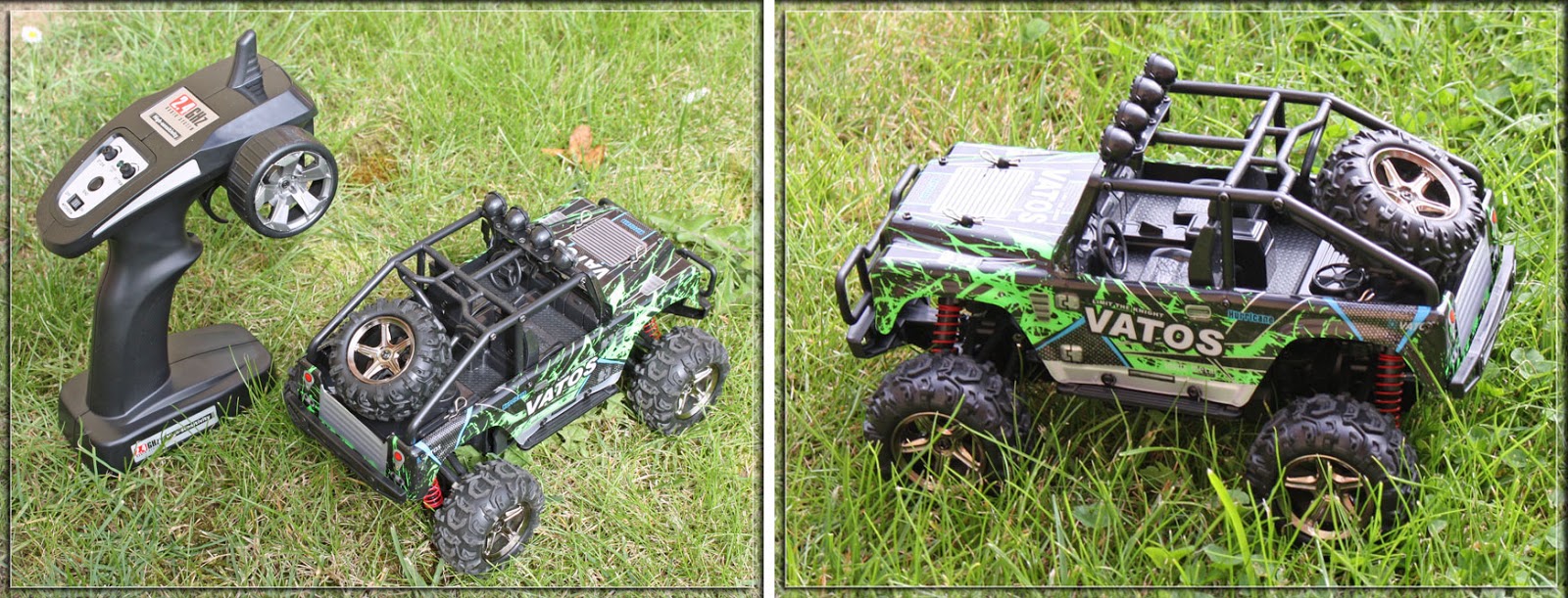 Vatos RC (Upgraded) Remote Control 4x4 Monster Buggy Review ...