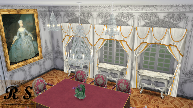 Fontainebleau Chandelier Set For TS4