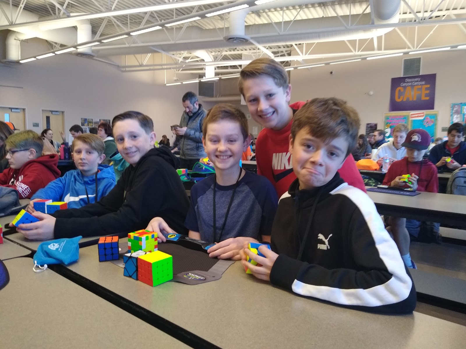 The Colemans: Cubing Competition