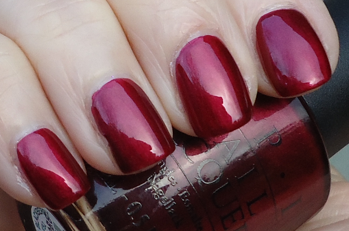 Making up 4 my age: And now for some burgundy nails...OPI - Bogota ...