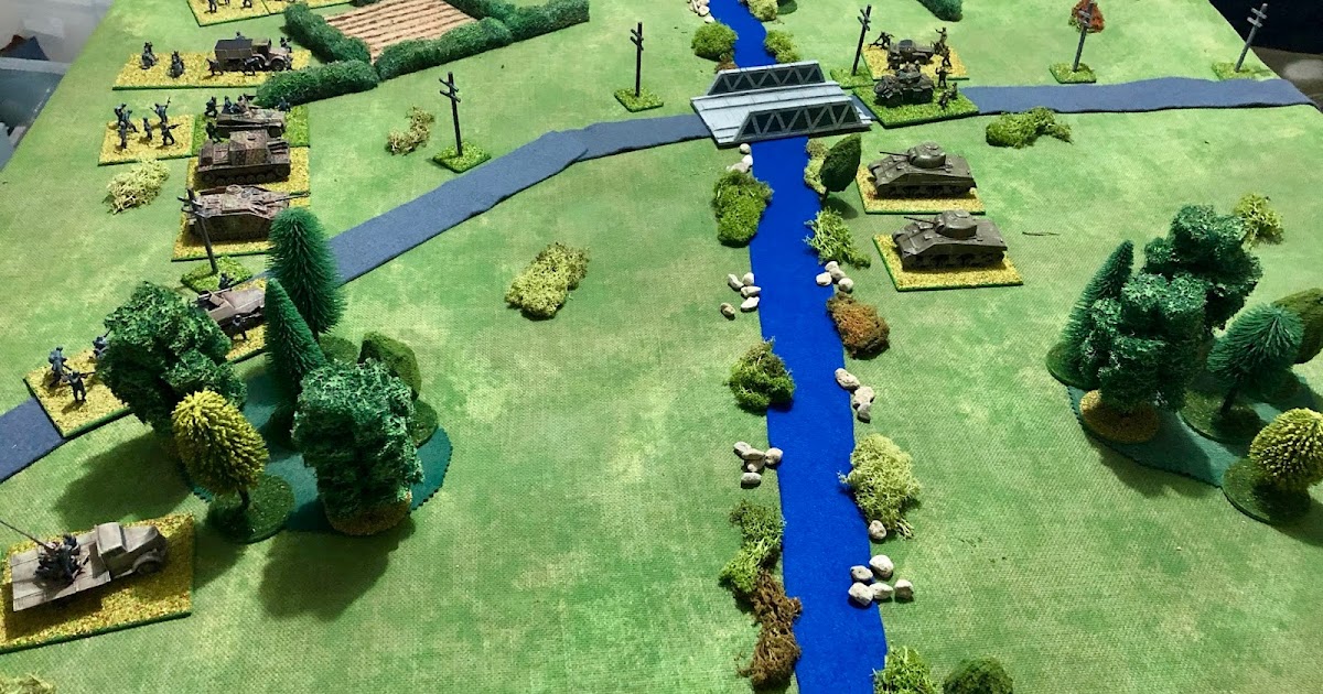 Grid based wargaming - but not always: First tabletop action for WW2 ...
