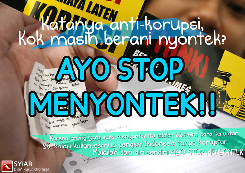 MENCONTEK AWAL DARI KORUPSI - Konselor Cerdas & Santun