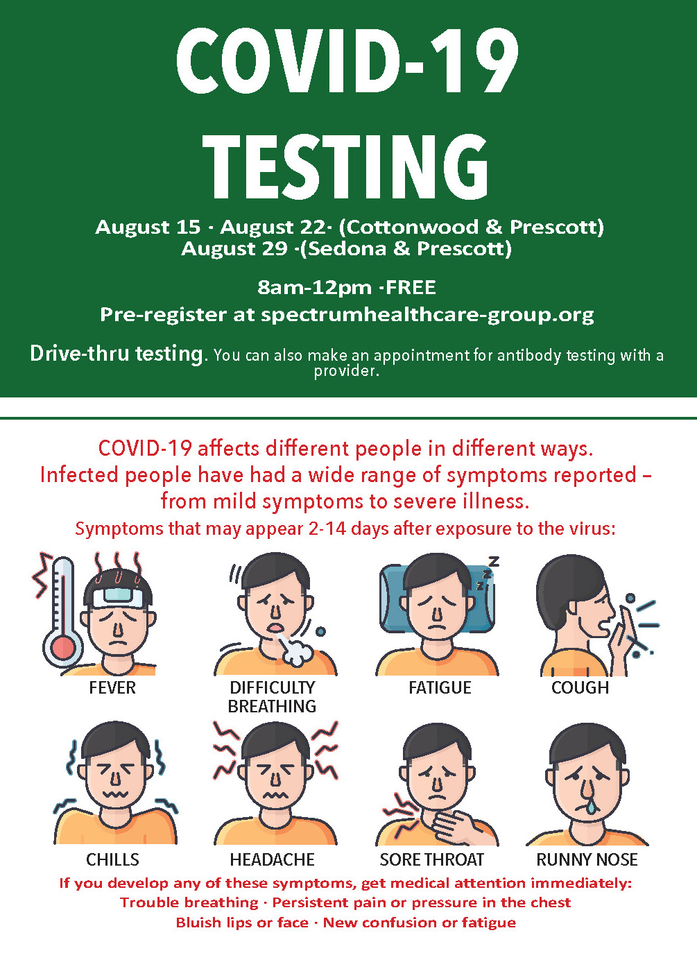 From the Supervisor's Office: Covid Testing Blitz - Big Park Council ...