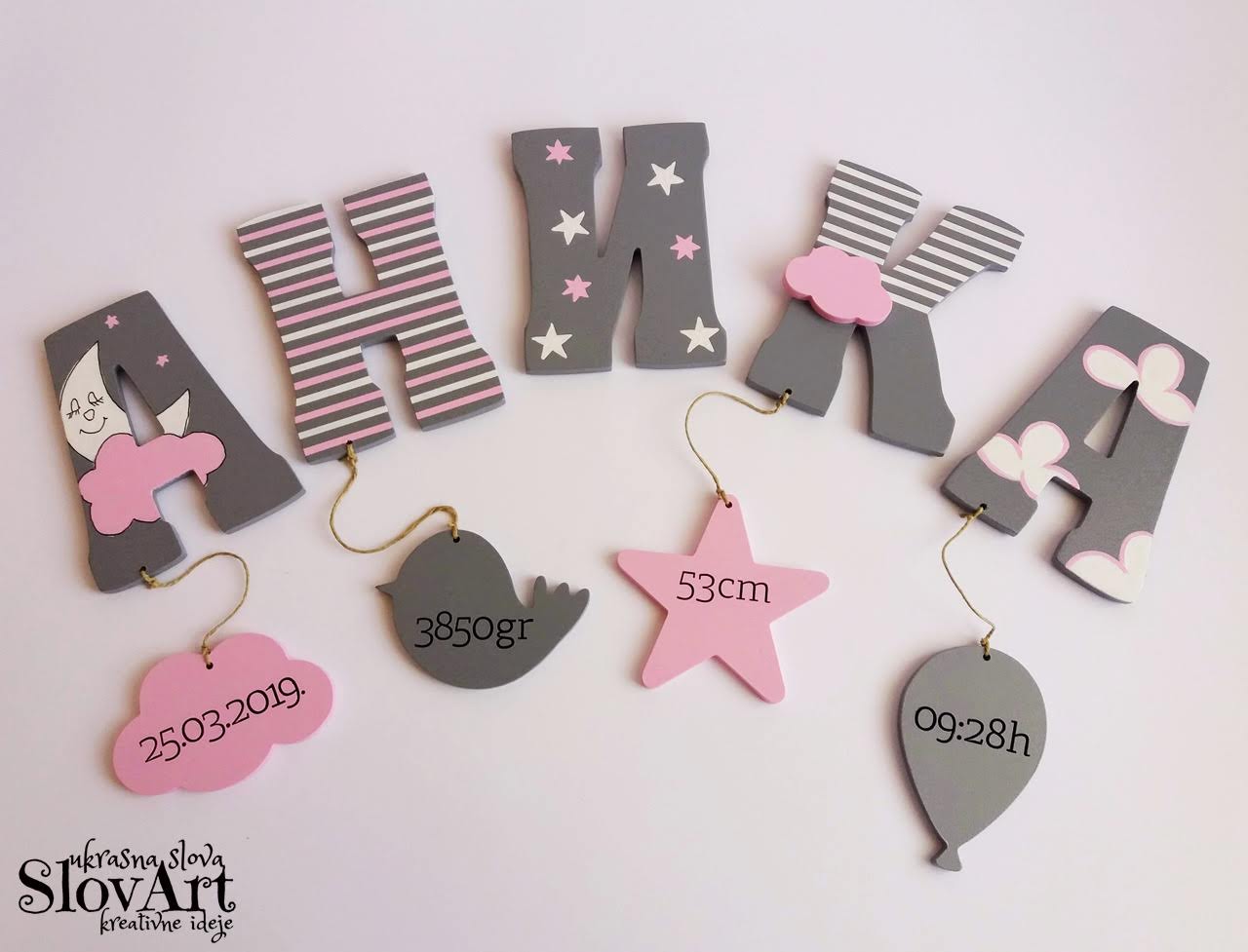 Ukrasna slova i dodaci : Luna : SlovArt - Ukrasna slova | Ramovi ...