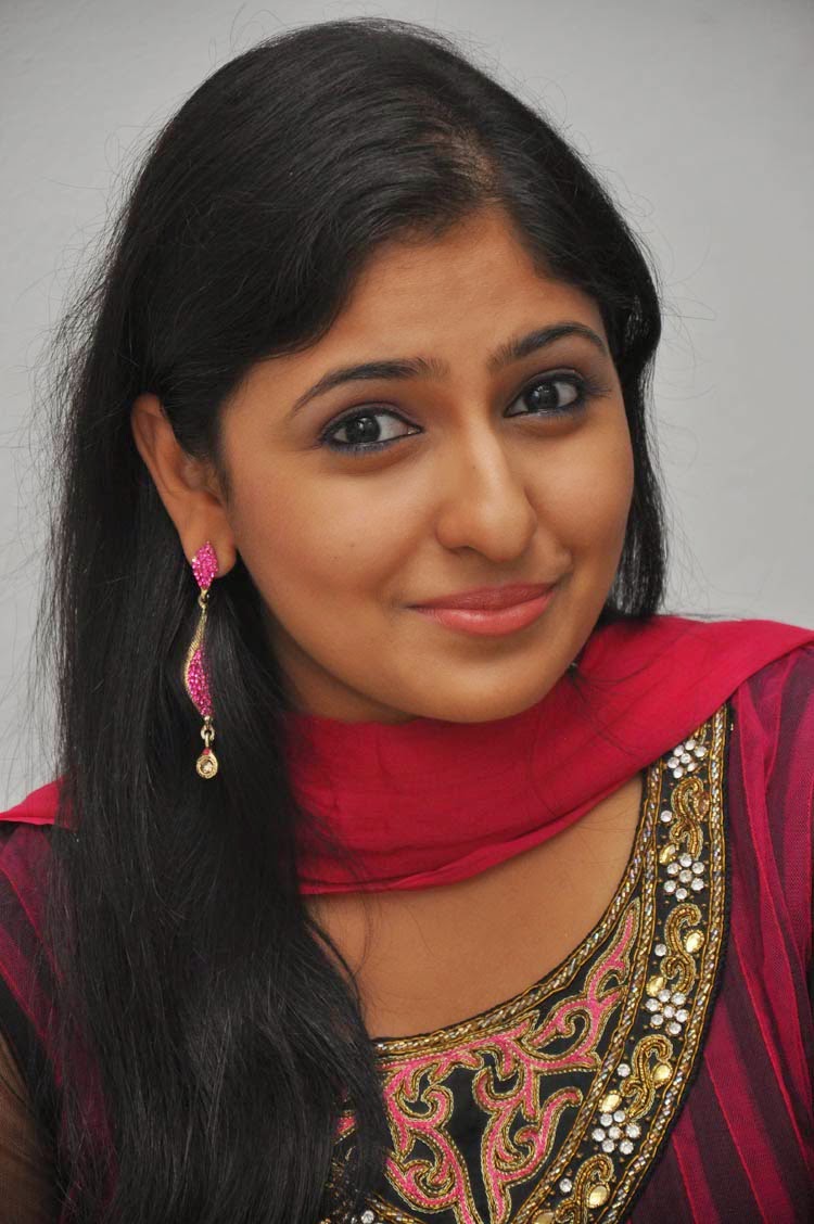 Actress Monika Latest Beautiful Photo In Churidar - Cine Gallery