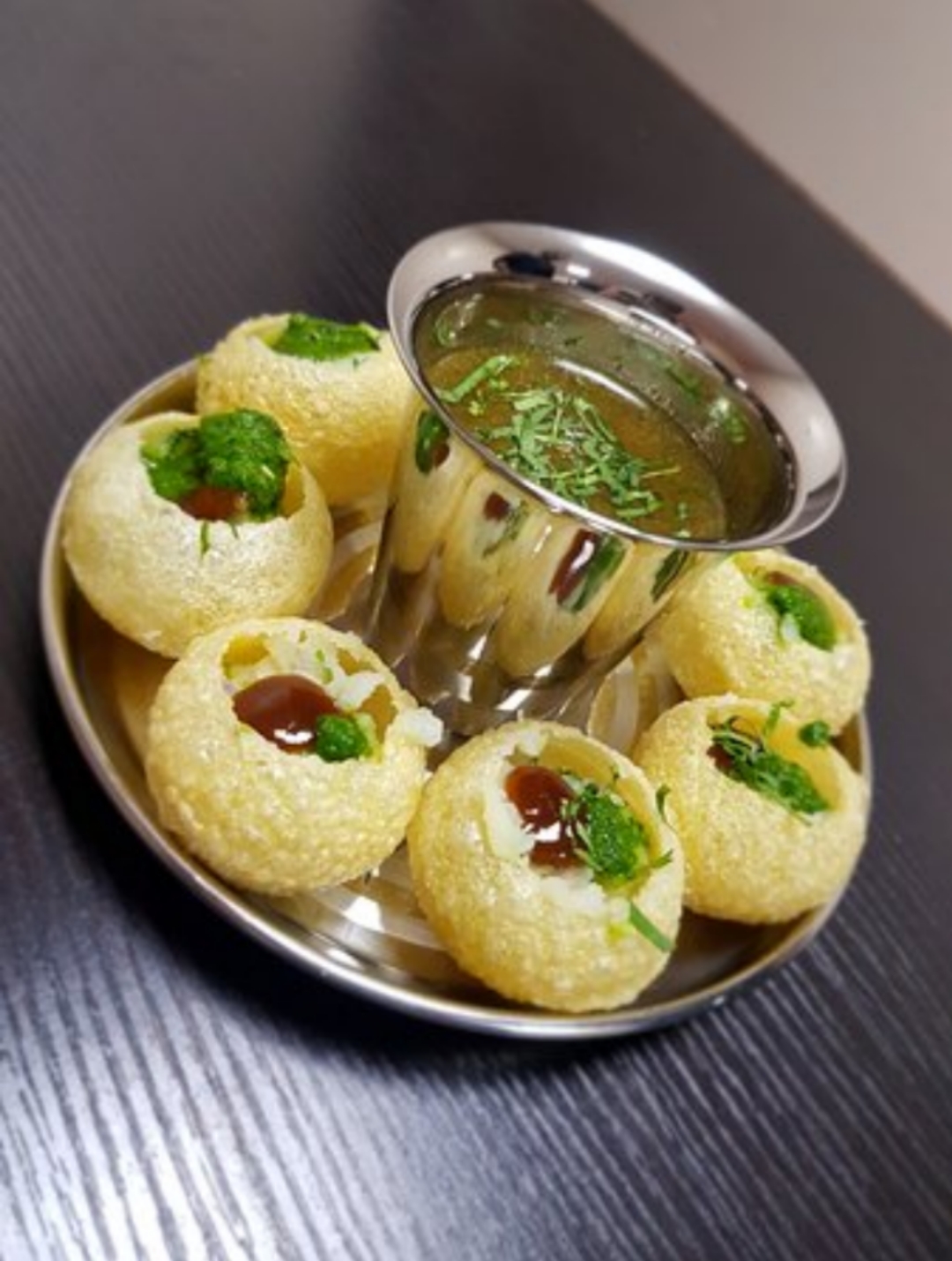 How To Make Pani Puri -- Pani Puri Recipe.