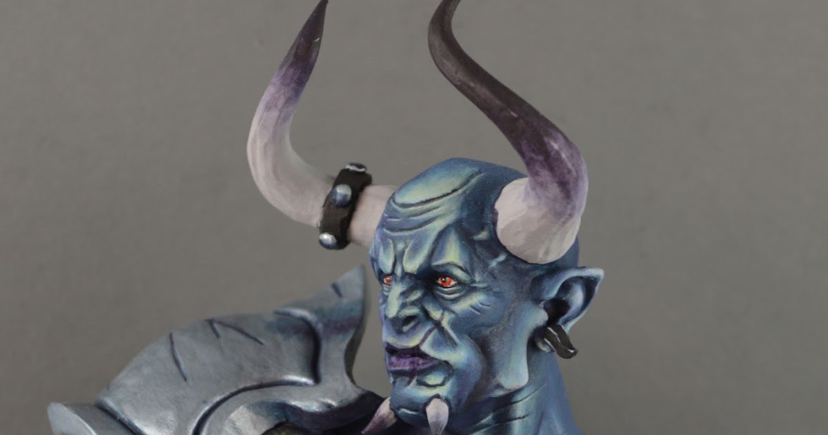 Jen's Mini Painting: Demon: Metals