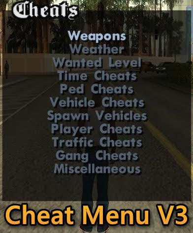 Cara Mudah Nge-Cheat dengan Mod Cheat Menu (GTA San Andreas) | Gaming ...