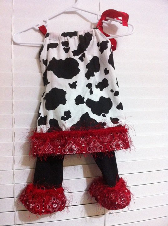 Our Happily Ever After: The Cow Outfit