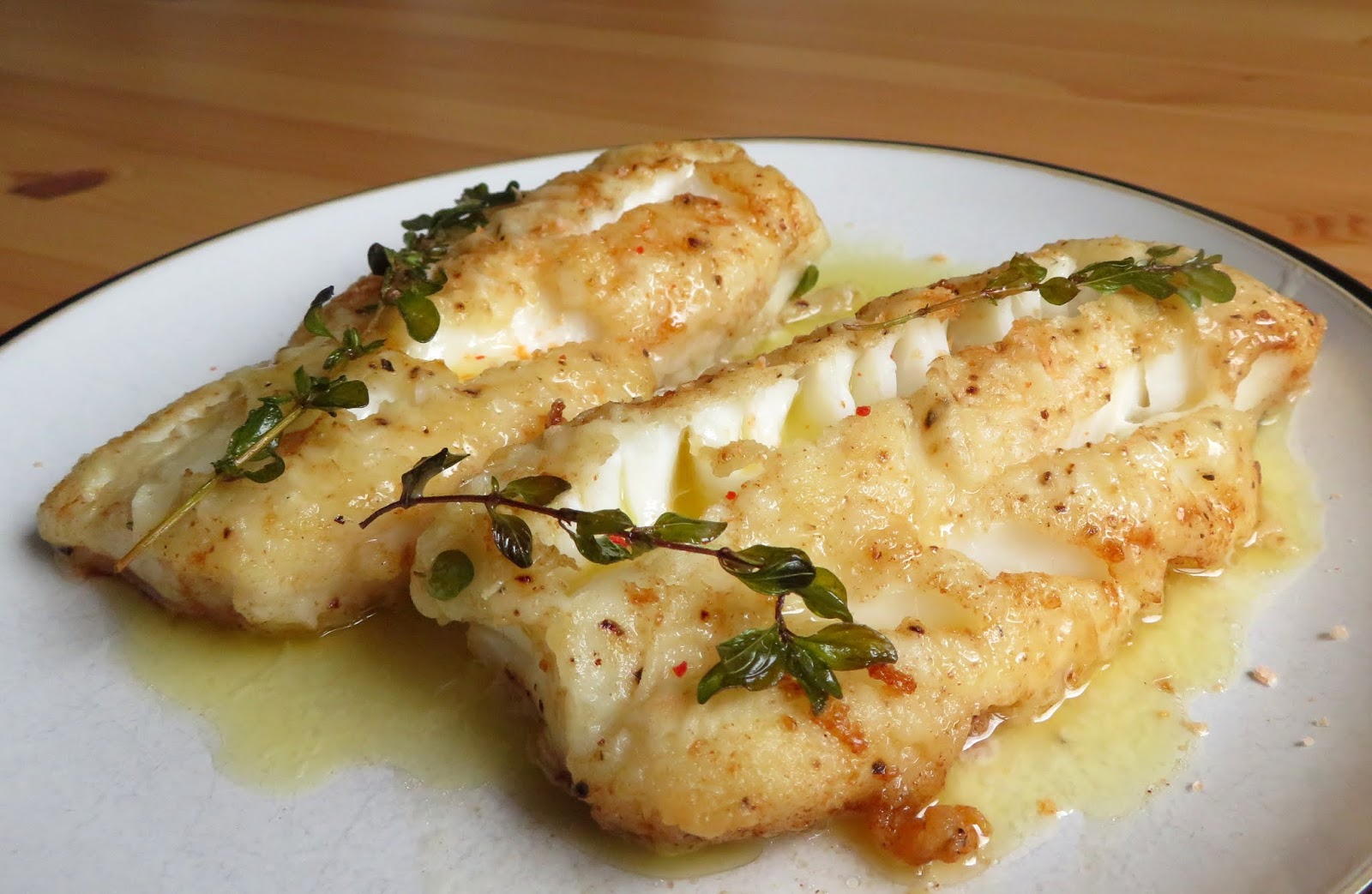 Pan Fried Cod | The English Kitchen