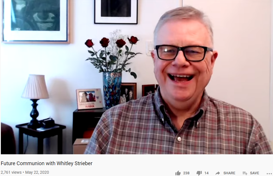 Just Watching the Wheels Go Round: Future Communion with Whitley Strieber?