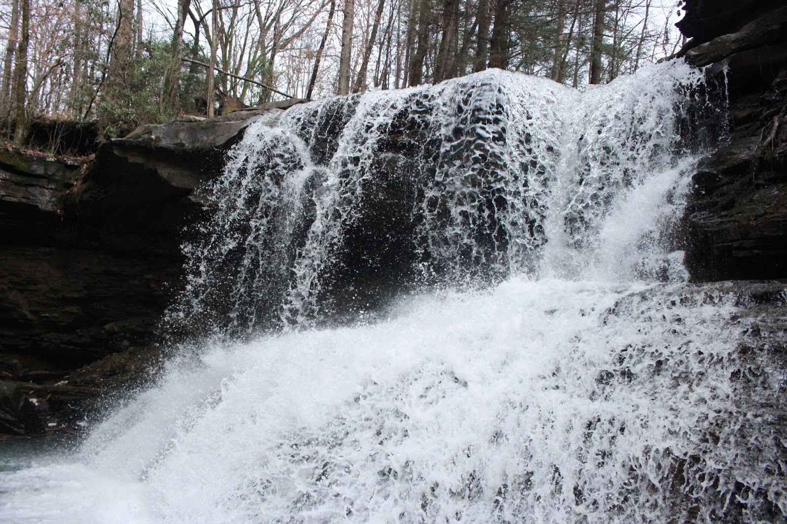 Cumberland Gal: Frozen Head Waterfalls With Grandkids & Daughter