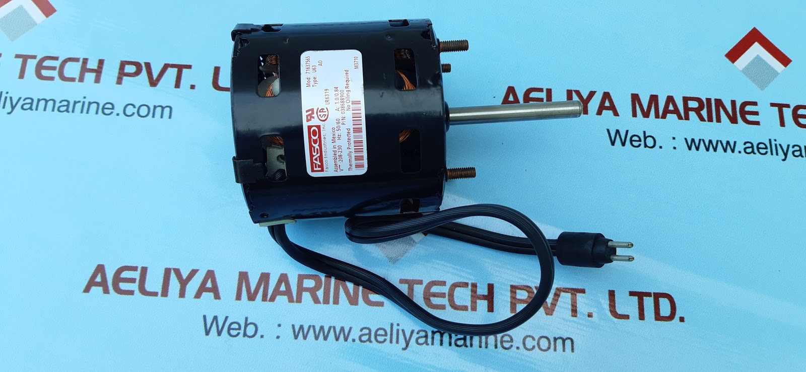 FASCO 71637565 U63 MOTOR - Aeliya Marine