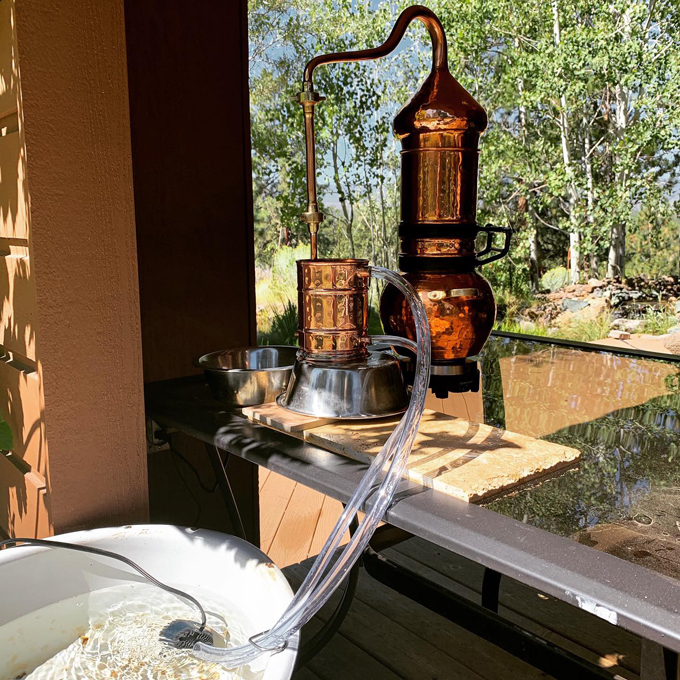 Copper Alembic Still - Gather & Make