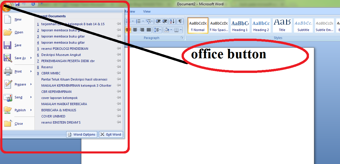 gado-gado keceriaan: Fungsi Tools pada Ms Office Word