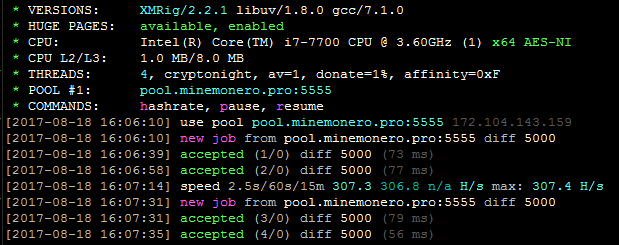 Xmrig Monero Xmr Cpu Miner Myanmar Crypto Mining 0242
