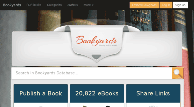 Bookyards: 50 Great Free Online Libraries