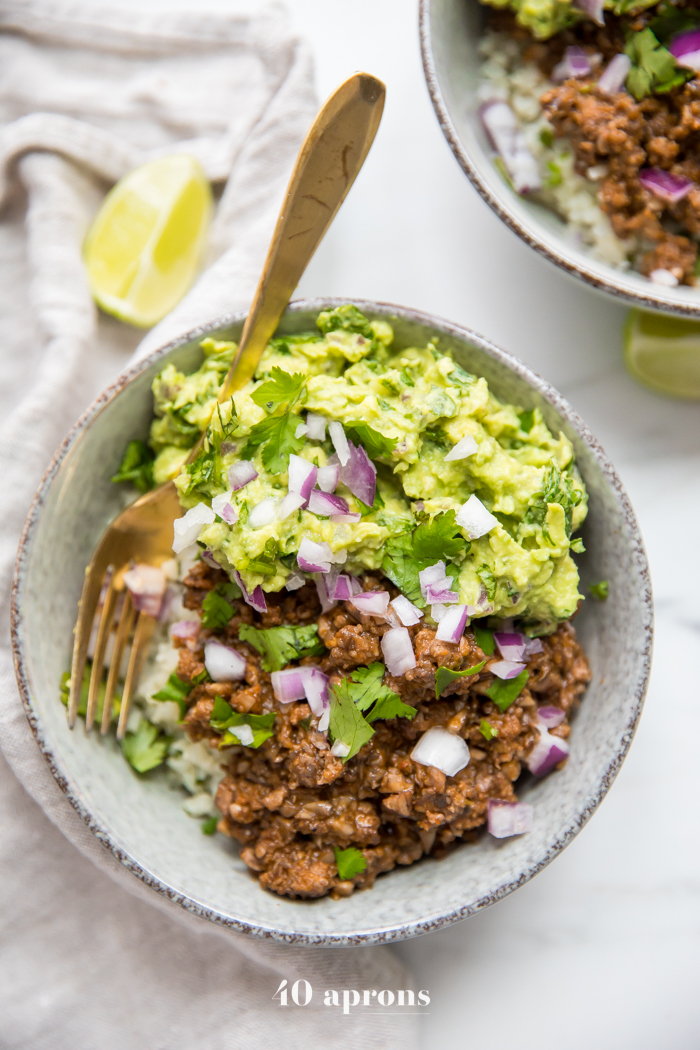 Whole30 Chipotle Beef & Avocado Bowls (Sofritas Copycat, Paleo) - NEWS ...