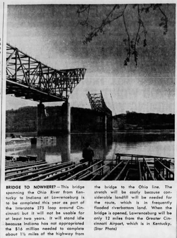 Industrial History: 1977 I-275 Carroll Lee Cropper Bridge over Ohio ...
