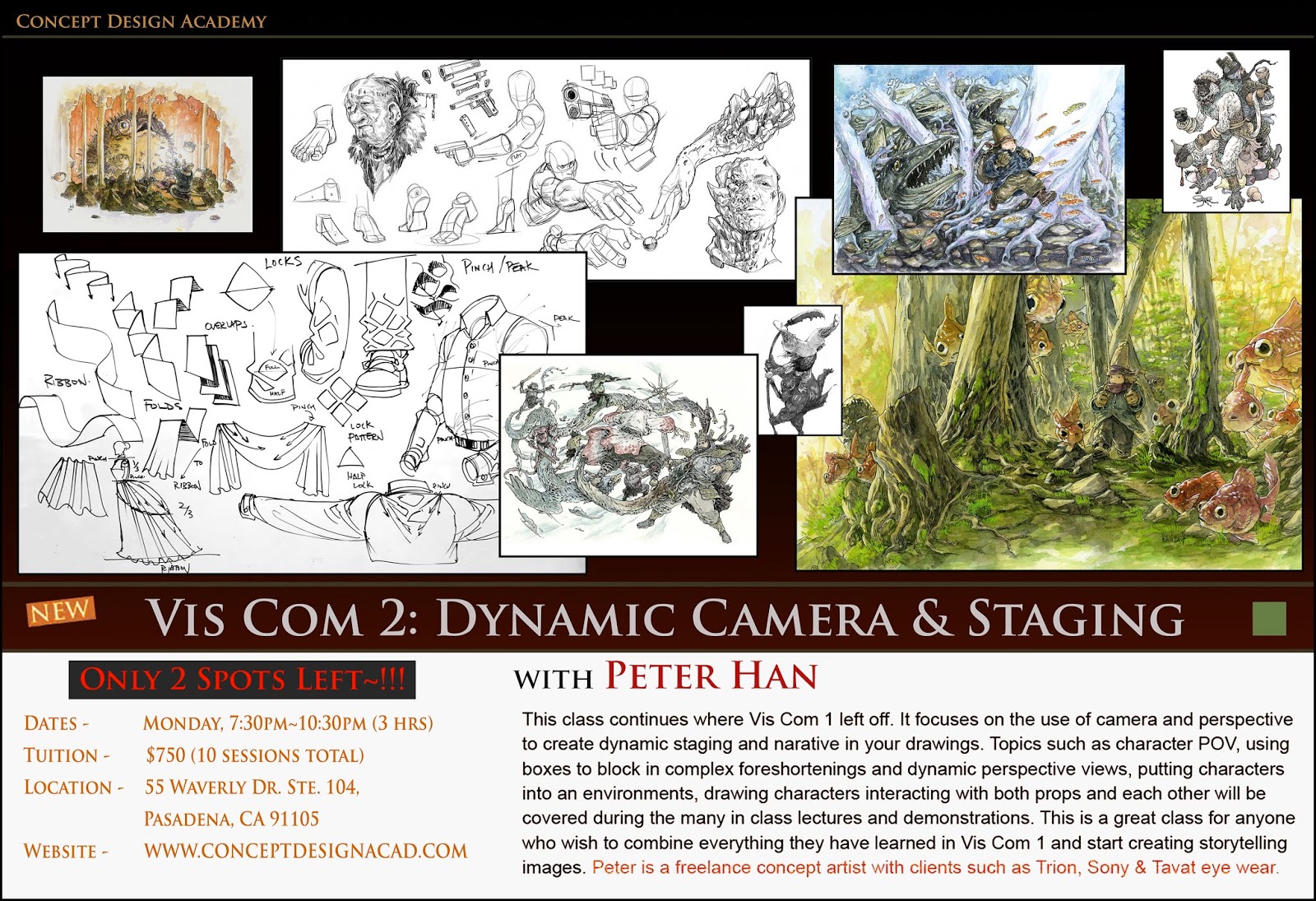 Concept Design Academy: Here are some great classes starting up on ...