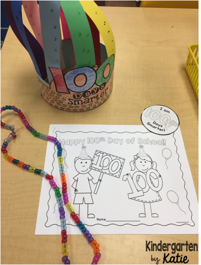 Kindergarten by Katie: Hooray for the 100th Day!