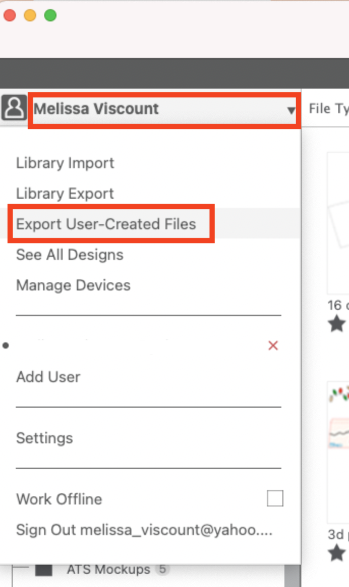 How to Export Files From Silhouette Studio to Your Hard Drive In a ...
