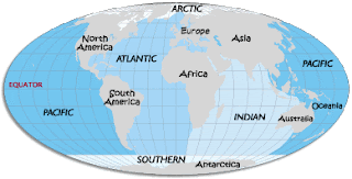 Oceanography: The Five Oceans of the world