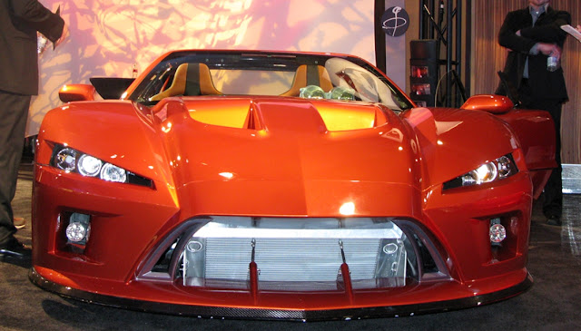 Garage Car: Falcon F7 Supercar Detroit live photos - video - price ...