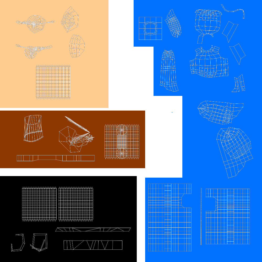 Alex Burn Smith Fda 3d Character Designandanimation Blogdigital Journal Character Model Uv Map