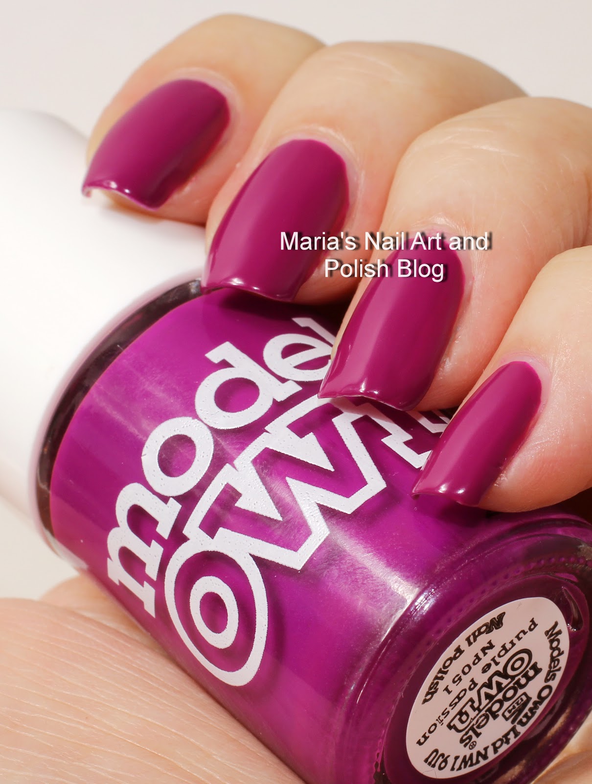 Marias Nail Art and Polish Blog: Models Own swatch spam: Deep Purple ...