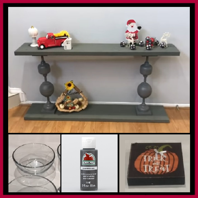 DIY And Household Tips: Use Dollar Tree Items To Make This Wooden ...