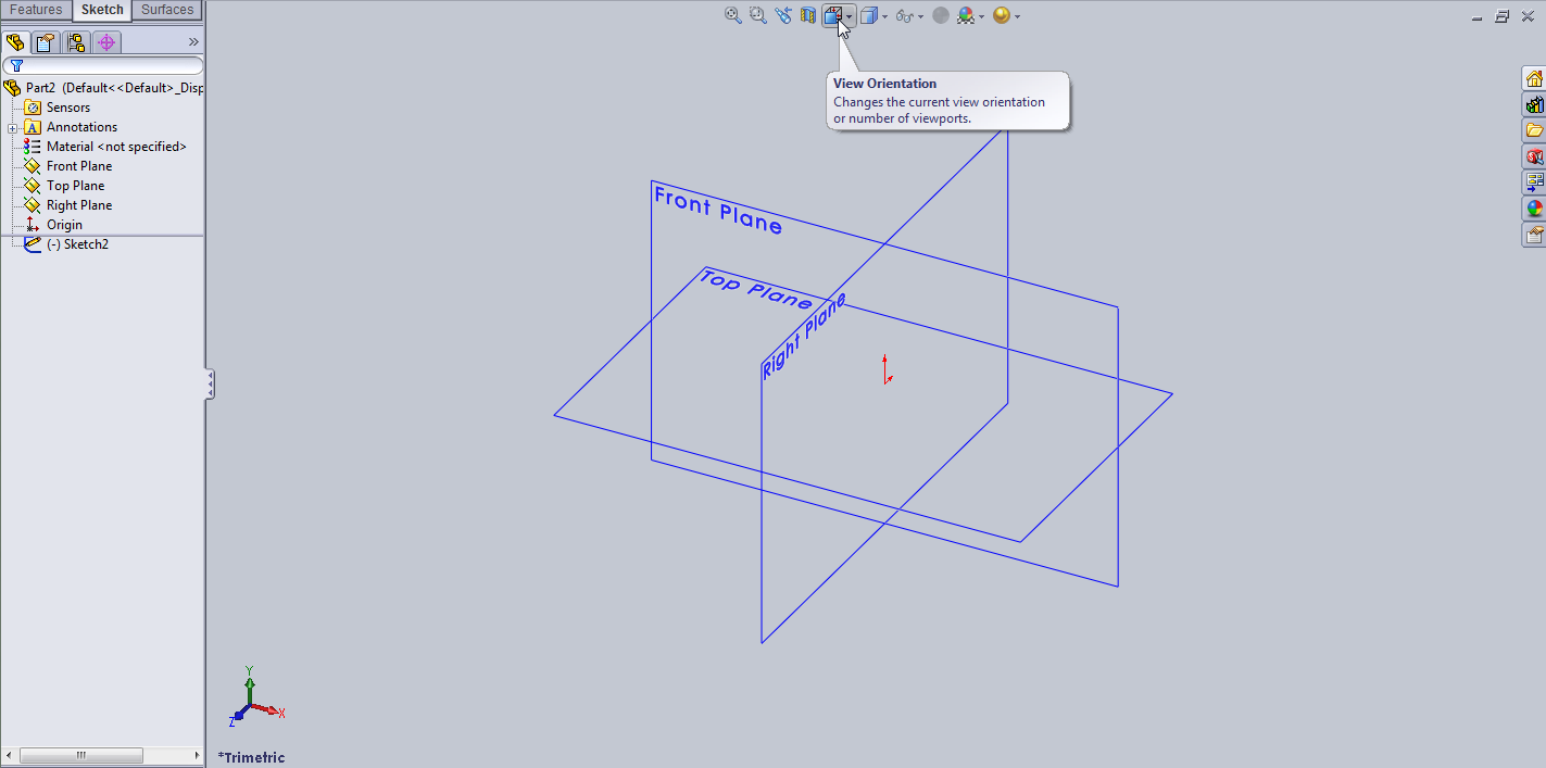 Guide For SolidWorks Beginers: Start sketching