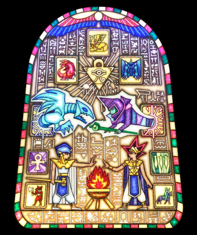 Yu-Gi-Oh!: Pharaoh vs Priest Duel on the Stone Slab?