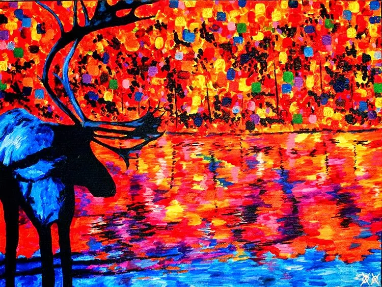 John Bramblitt, 1971 | Palette Knife painting from a blind artist ...