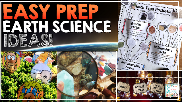 Earth Science - Easy Prep Teaching Ideas! – Student Savvy