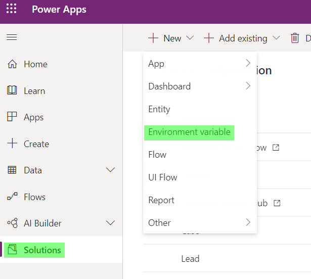 Dynamics 365 Customer Engagement: Environment Variables - Power Apps ...