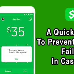 Cash App Payment Failed